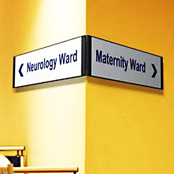 Modular Corner Signs