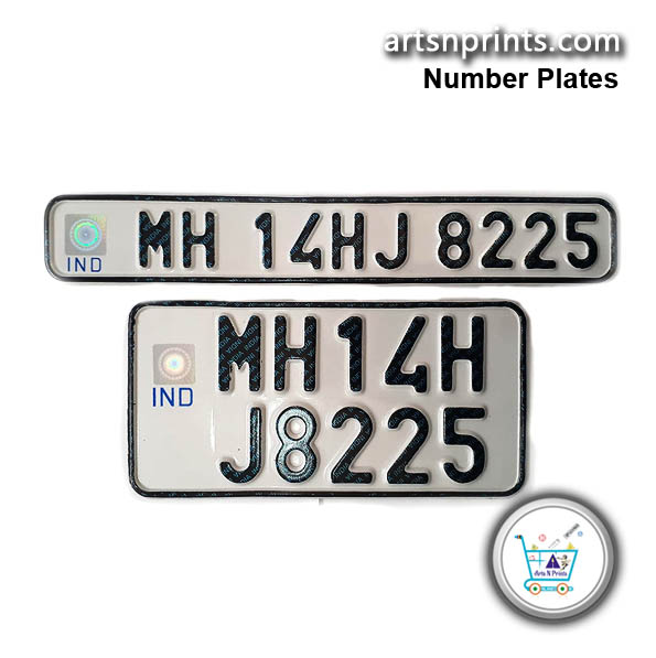 Number Plates | https://artsnprints.com | Printing & Signage Solutions ...