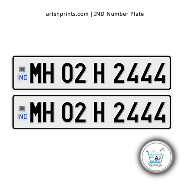 Number Plates | https://artsnprints.com | Printing & Signage Solutions ...